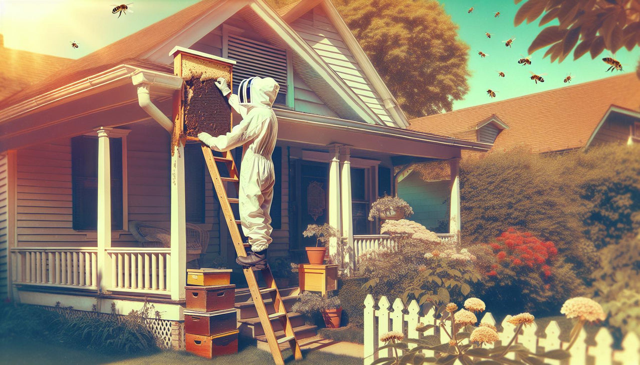 Removing Bees from House Without Harm: Safe Tips – Swarm Commander